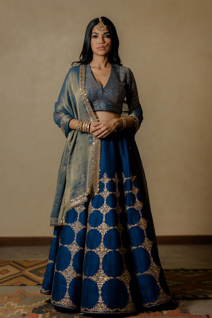 BHADRA LEHENGA SET – Pooja Keyur